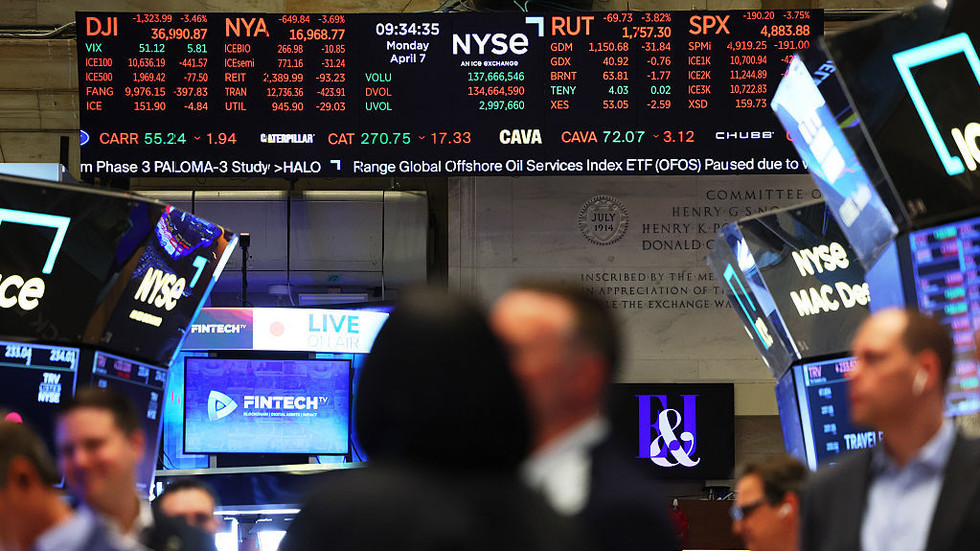 Turbulent Times: How the Escalating Tariff War is Shaking US Stock Markets